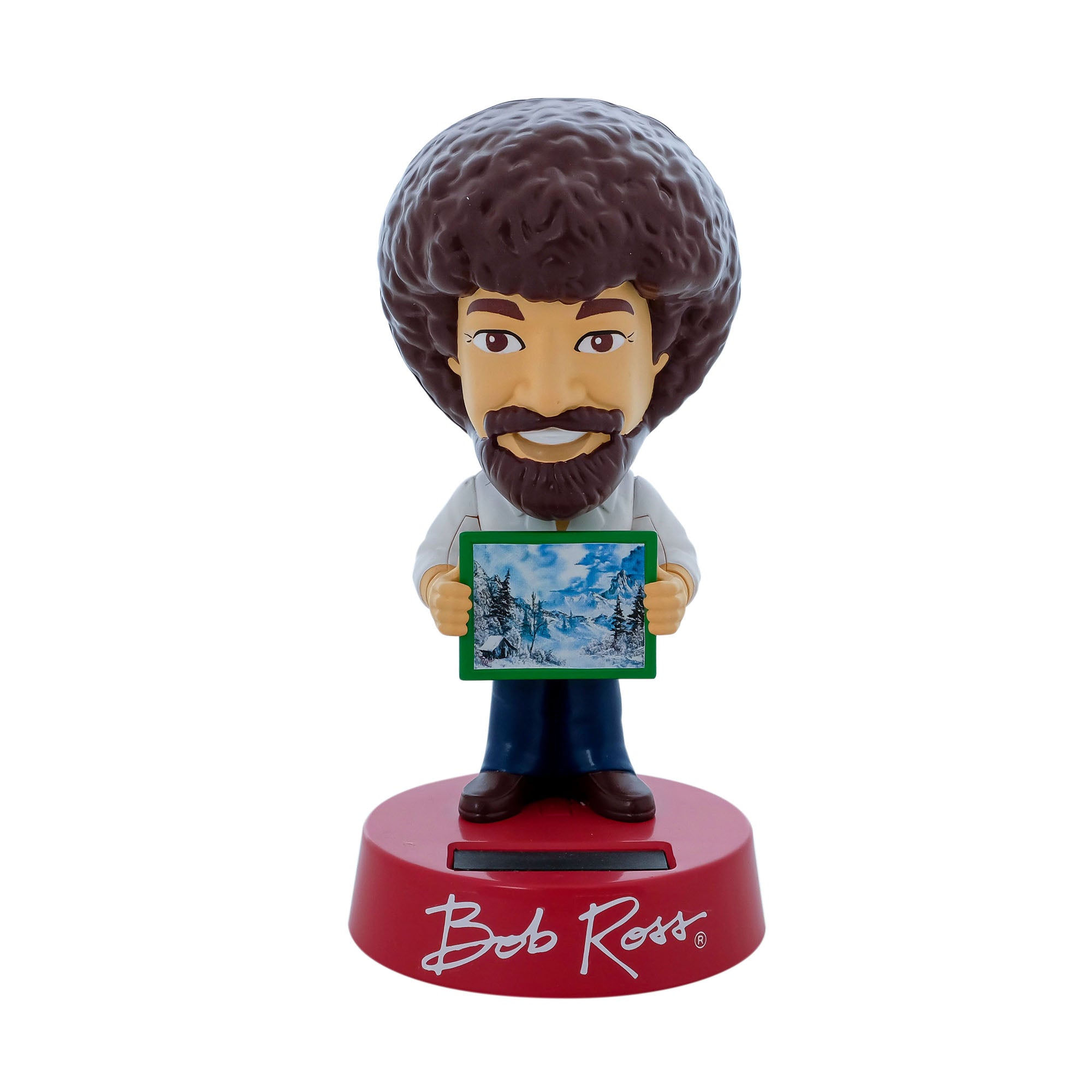 Bob Ross Solar Bobblehead | WondaPop